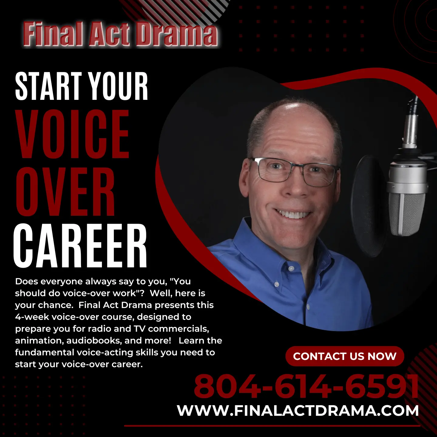 Voice Over Classes - Final Act Drama